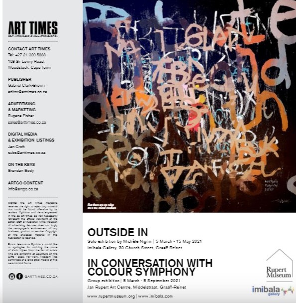 feature in Art Times – Michèle Nigrini